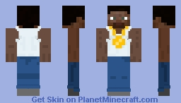 Modernized Athletic Steve Minecraft Skin