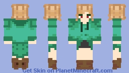 Haru Bunny demihuman male (Runope) Minecraft Skin