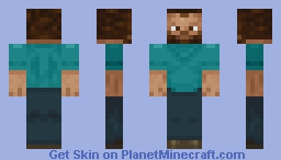 Sweating Steve Minecraft Skin