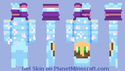 Upside Down blueestars Minecraft Skin