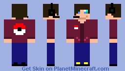 Pokeball Boy Minecraft Skin