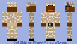 U.S. Army soldier Minecraft Skin