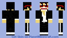 Usher DJ (Revenge Video) Open Mouth Minecraft Skin