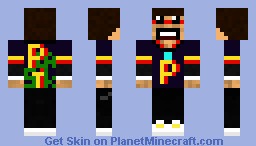 Usher Playing Basketball Minecraft Skin