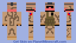 US Marine Minecraft Skin