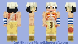 great captain usopp from anime one piece (post-timeskip) Minecraft Skin