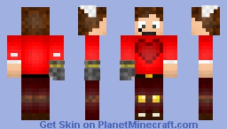 My Valentines Skin!!! Minecraft Skin