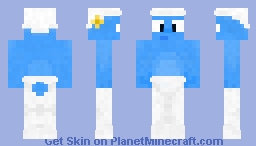 Vanity smurf Minecraft Skin