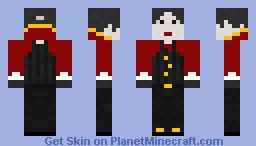Vampire Villain Minecraft Skin