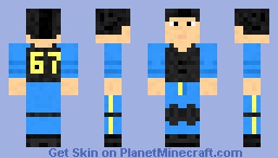 Vault 67 Security Minecraft Skin
