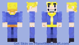 Vault Boy Minecraft Skin