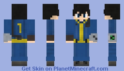 Vault Dweller (Male) Minecraft Skin