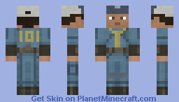Left 4 Dead 2: Ellis (Vault 101 Suit) Minecraft Skin
