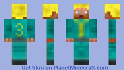 Dweller of Vault 3 [Fallout] Minecraft Skin