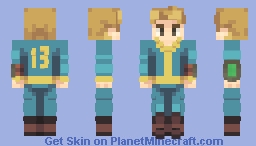 Vault Boy 2.1 Minecraft Skin