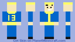 vault boy Minecraft Skin