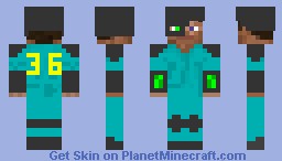 vault 36 security guard Minecraft Skin