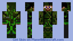 Camo Minecraft Skin