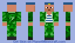 Russian Soldier Minecraft Skin