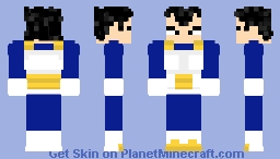 VEGETA (DRAGON BALL) Minecraft Skin
