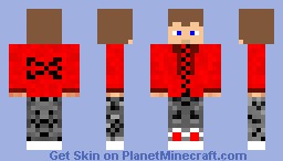 crip gang member Minecraft Skin