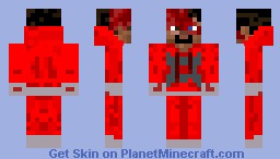 Red Under Armor Unleashed Minecraft Skin