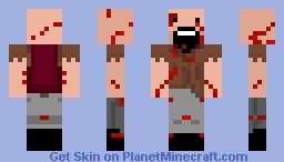 Herobrines REVENGE vitctim Minecraft Skin