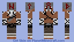 Tyran the viking overlord Minecraft Skin