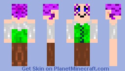 Female Villager1; Villager Minecraft Skin