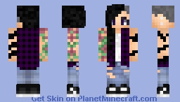 Violet Minecraft Skin