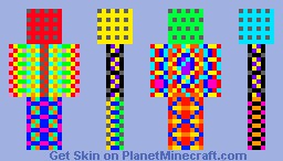 Viral Pattern Minecraft Skin