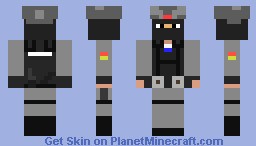FBI agent Minecraft Skin