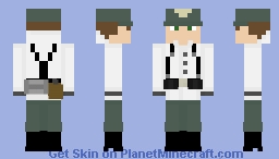 WW2/WWII German winter soldier Minecraft Skin