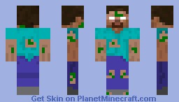 undead steve Minecraft Skin