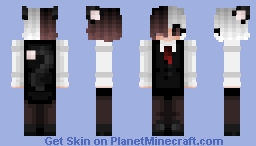 Waiter Boy Minecraft Skin