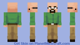 Walter white Minecraft Skin