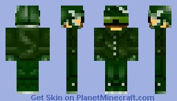 war man Minecraft Skin