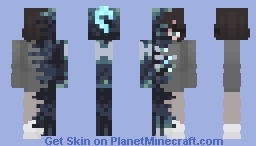 Warden // Girl Minecraft Skin