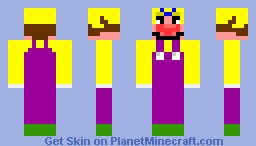Wario Minecraft Skin