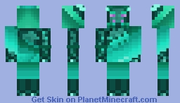 Warped Daedron Minecraft Skin