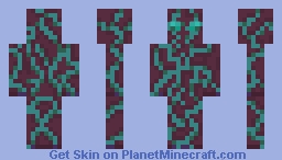 Warped Stem Creature Minecraft Skin