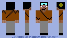 Steve The Warrior Minecraft Skin