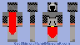 warrior (red cape) Minecraft Skin