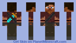 Steve Warrior Minecraft Skin