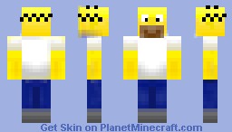 Homer Simpson Minecraft Skin