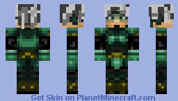 cyber commander Minecraft Skin