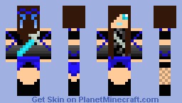 warrior vsg Minecraft Skin