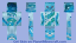 Elemental Spirit Set: Water Minecraft Skin