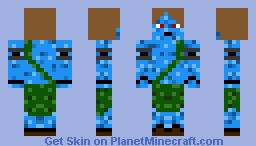 MerMan (scavenger) Minecraft Skin