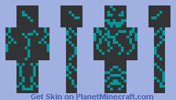 water demon Minecraft Skin